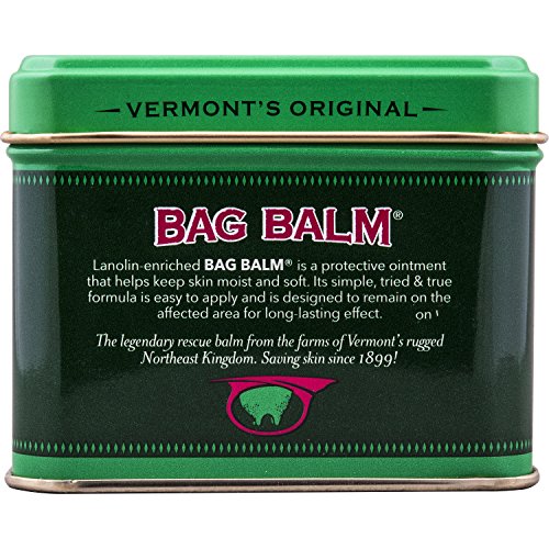 Vermont's Original Bag Balm for Dry Chapped Skin Conditions 8 Ounce Tin