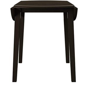 Signature Design by Ashley Hammis Round Dining Room Drop Leaf Table, Dark Brown