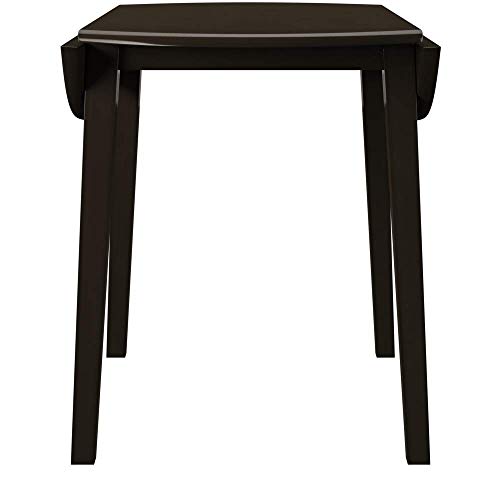 Signature Design by Ashley Hammis Round Dining Room Drop Leaf Table, Dark Brown