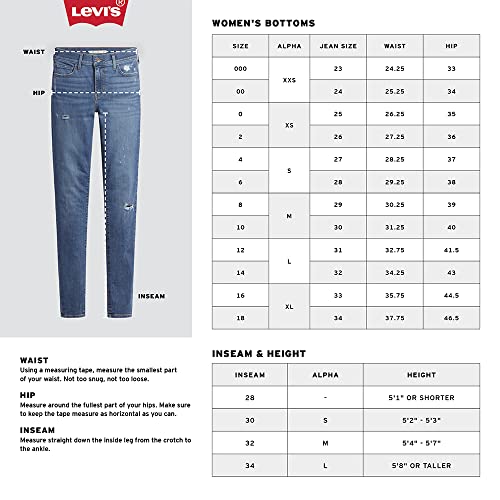 Levi's Women's 315 Shaping Bootcut Jeans, Soft Black, 34 (US 18) R