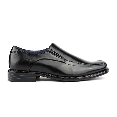 Bruno Marc Mens Leather Lined Dress Loafers Shoes, 1-Black - 10.5 (State-01)