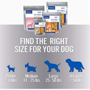 Virbac CET HEXtra Premium Oral Hygeine for Dogs, under 11 lbs.