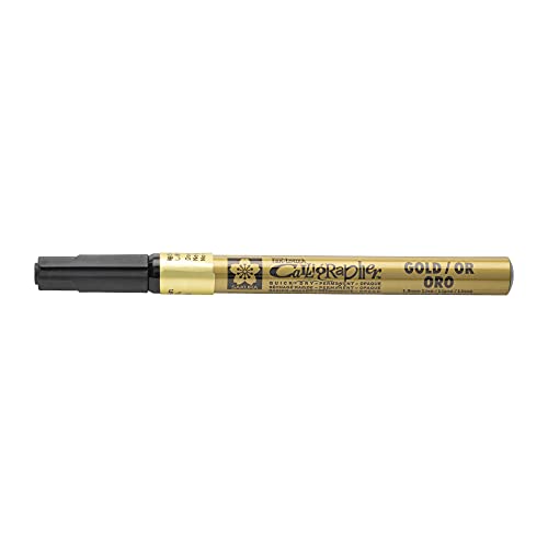 Pen-Touch Calligraphy Marker Fine Point 1.8mm-Gold Metallic