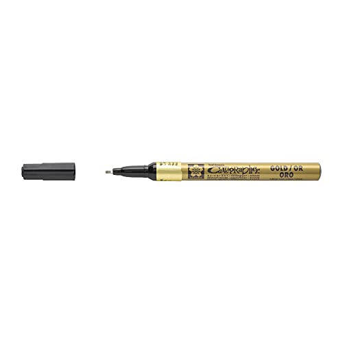 Pen-Touch Calligraphy Marker Fine Point 1.8mm-Gold Metallic