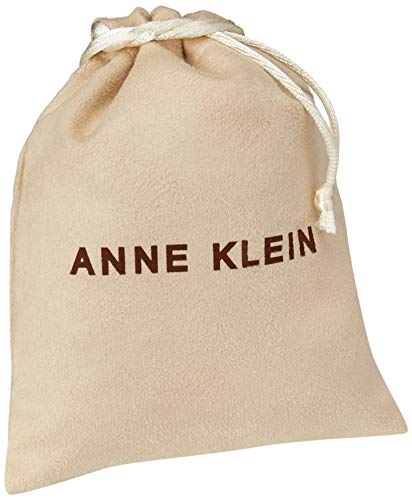 Anne Klein "Classics" Rose Gold-Tone Cubic Zirconia Leverback Pear Shape Drop Earrings