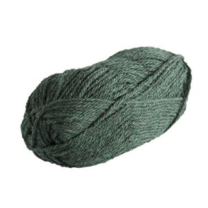 Knit Picks Wool of The Andes Worsted Weight Green 100% Wool Yarn (10 Balls - Noble Heather)