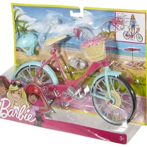 Barbie Bicycle with Basket of Flowers