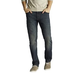 lee men's extreme motion straight taper jean maverick 34w x 32l