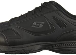 Skechers Men's Dighton Athletic Work Food Service Shoe, Black, 9.5 Wide