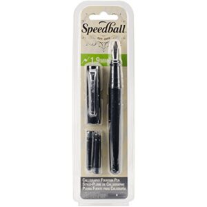 speedball 002902 calligraphy fountain pen 1.9mm - fountain pen - 1.9mm - black ink