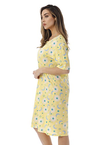 4360-O-10061-3X Just Love Short Sleeve Nightgown / Sleep Dress for Women / Sleepwear, Celestial Glow