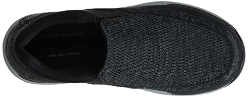 Skechers USA Men's Expected Gomel Slip-on Loafer,Black,10 2W US