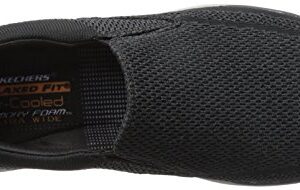 Skechers USA Men's Expected Gomel Slip-on Loafer,Black,10 2W US