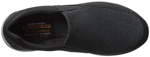 Skechers USA Men's Expected Gomel Slip-on Loafer,Black,10 2W US