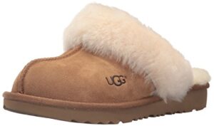 ugg kids' cozy ii slipper, chestnut, 1 m us little kid