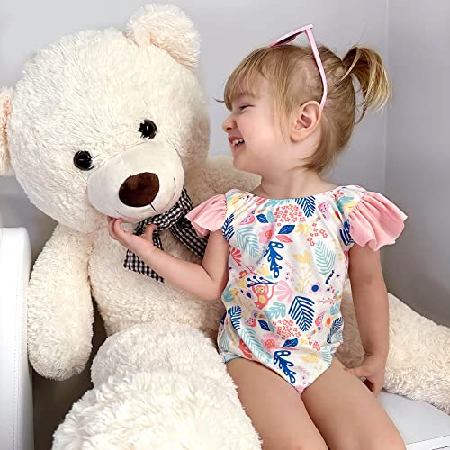 MaoGoLan Giant Teddy Bear Big 4 Feet Stuffed Animal Stuffed Bear Baby Shower Life Size Large Teddy for Girlfriend Boyfriend Wife Children