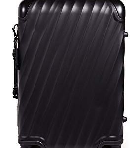 TUMI 19 Degree Aluminum International Carry On Suitcase, Matte Black, One Size