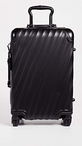 TUMI 19 Degree Aluminum International Carry On Suitcase, Matte Black, One Size