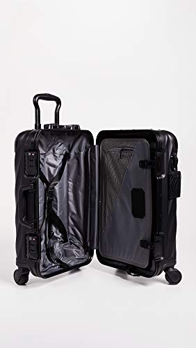 TUMI 19 Degree Aluminum International Carry On Suitcase, Matte Black, One Size