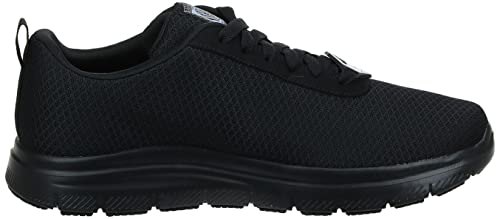 Skechers Men's Flex Advantage Bendon Work Shoe, Black, 12 Wide