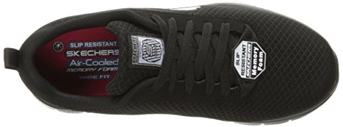 Skechers Men's Flex Advantage Bendon Work Shoe, Black, 12 Wide