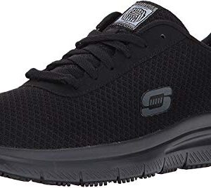 Skechers Men's Flex Advantage Bendon Work Shoe, Black, 12 Wide