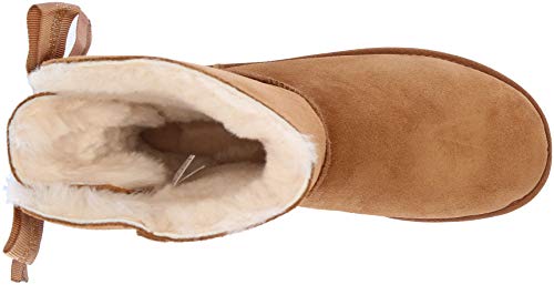 UGG baby girls Jesse Bow Ii Boot, Chestnut, 4-5 Toddler US