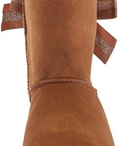 UGG baby girls Jesse Bow Ii Boot, Chestnut, 4-5 Toddler US