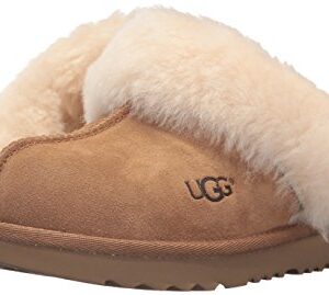 UGG girls Cozy Ii Slipper, Chestnut, 6 Little Kid US