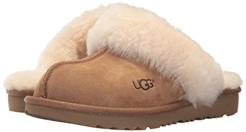 UGG girls Cozy Ii Slipper, Chestnut, 6 Little Kid US