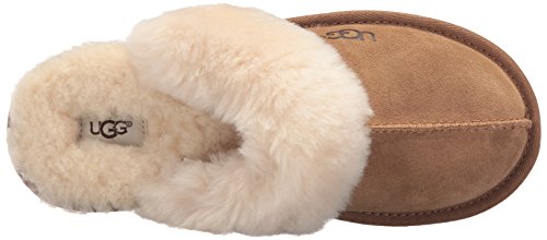 UGG girls Cozy Ii Slipper, Chestnut, 6 Little Kid US