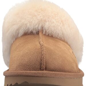 UGG girls Cozy Ii Slipper, Chestnut, 6 Little Kid US