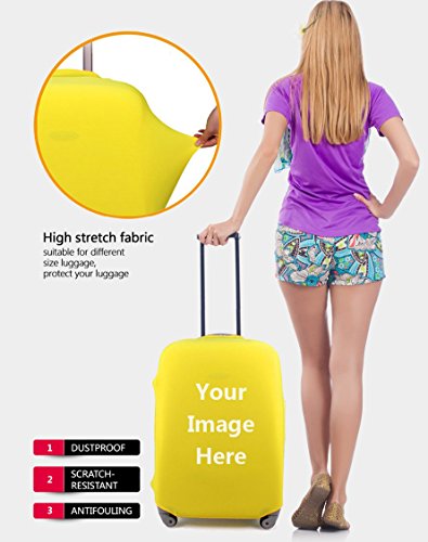 Bigcardesigns Luggage Covers Travel Suitcase Apply to 24/25/26 Inch Butterfly