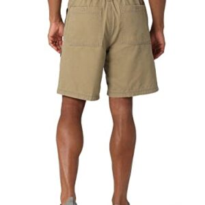 Wrangler Authentics Men's Canvas Utility Hiker Short, Nutmeg, 34