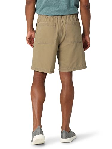 Wrangler Authentics Men's Canvas Utility Hiker Short, Nutmeg, 34