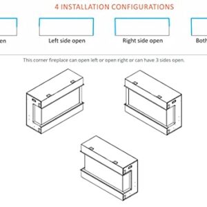 Amantii 60-TRU-View-XL Electric Fireplace