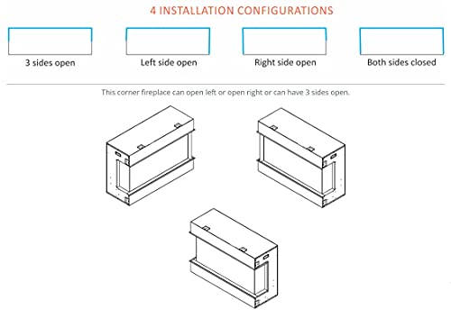 Amantii 60-TRU-View-XL Electric Fireplace