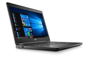 dell 6vkfd latitude 5480 laptop, 14" hd, intel core i7-7820hq, 8gb ddr4, 500gb hard drive, windows 10 pro