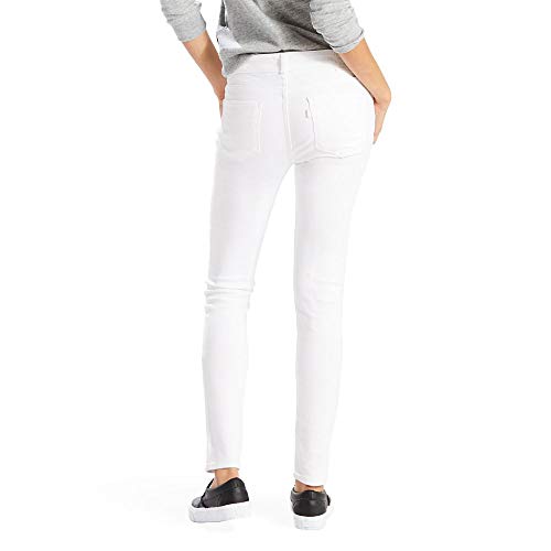 Levi's Women's 711 Skinny Jeans, Soft Clean White, 29 (US 8) M