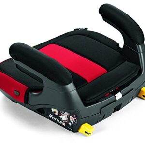 Peg Perego Viaggio Shuttle - Booster Car Seat - for Children from 40 to 120 lbs - Made in Italy - Monza (Black & Red)