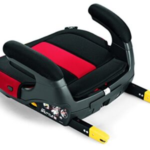 Peg Perego Viaggio Shuttle - Booster Car Seat - for Children from 40 to 120 lbs - Made in Italy - Monza (Black & Red)