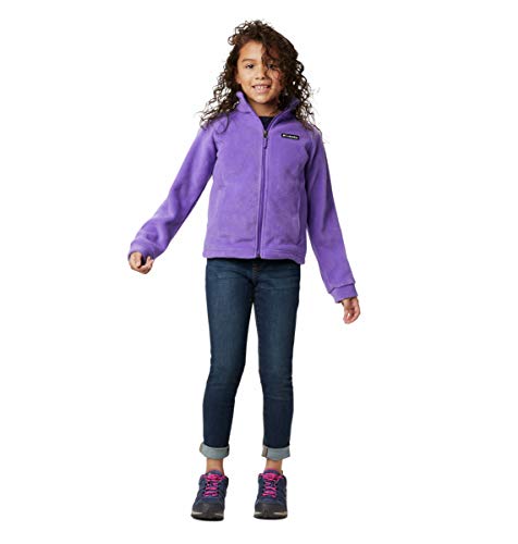 Columbia Baby Girls Benton Springs Fleece Jacket, Grape Gum, 2XS