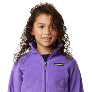 Columbia Baby Girls Benton Springs Fleece Jacket, Grape Gum, 2XS