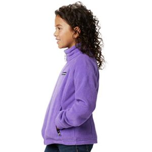 Columbia Baby Girls Benton Springs Fleece Jacket, Grape Gum, 2XS