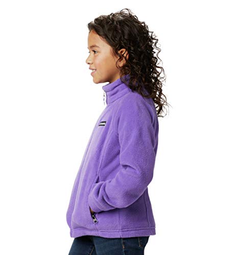 Columbia Baby Girls Benton Springs Fleece Jacket, Grape Gum, 2XS