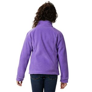 Columbia Baby Girls Benton Springs Fleece Jacket, Grape Gum, 2XS