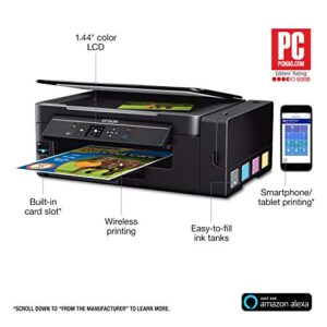 Epson Expression ET-2650 EcoTank Wireless Color All-in-One Small Business Supertank Printer with Scanner and Copier