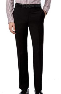 calvin klein men's slim fit dress pant, black, 31w x 32l