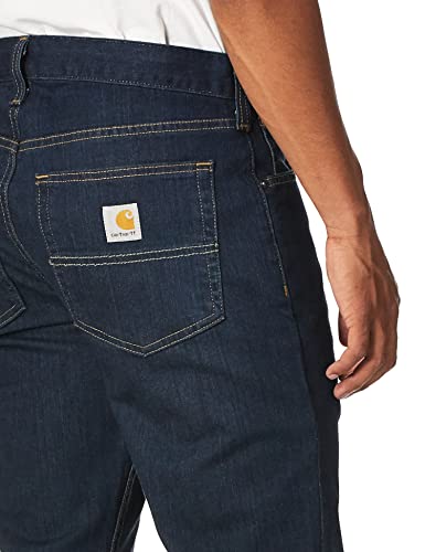 Carhartt Men's Rugged Flex Straight Fit 5-Pocket Tapered Jean, Erie, 32W X 32L