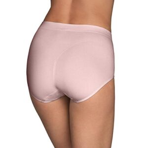 Vanity Fair womens Smoothing Comfort Panties With Rear Lift Briefs, Seamless - Quartz, 8 US